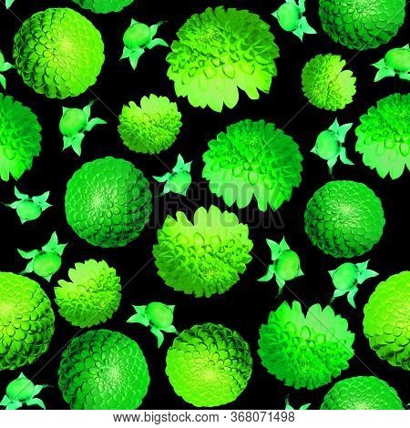 Bright Green Flowers Image & Photo (Free Trial) | Bigstock