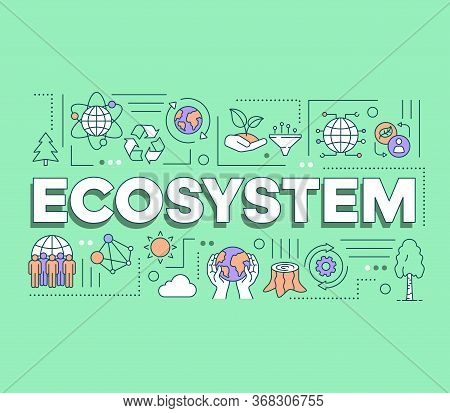 Ecosystem Word Vector & Photo (Free Trial) | Bigstock