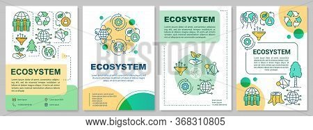 Ecosystem Brochure Vector & Photo (Free Trial) | Bigstock
