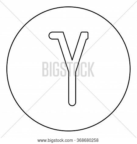 Gamma Greek Symbol Vector & Photo (Free Trial) | Bigstock