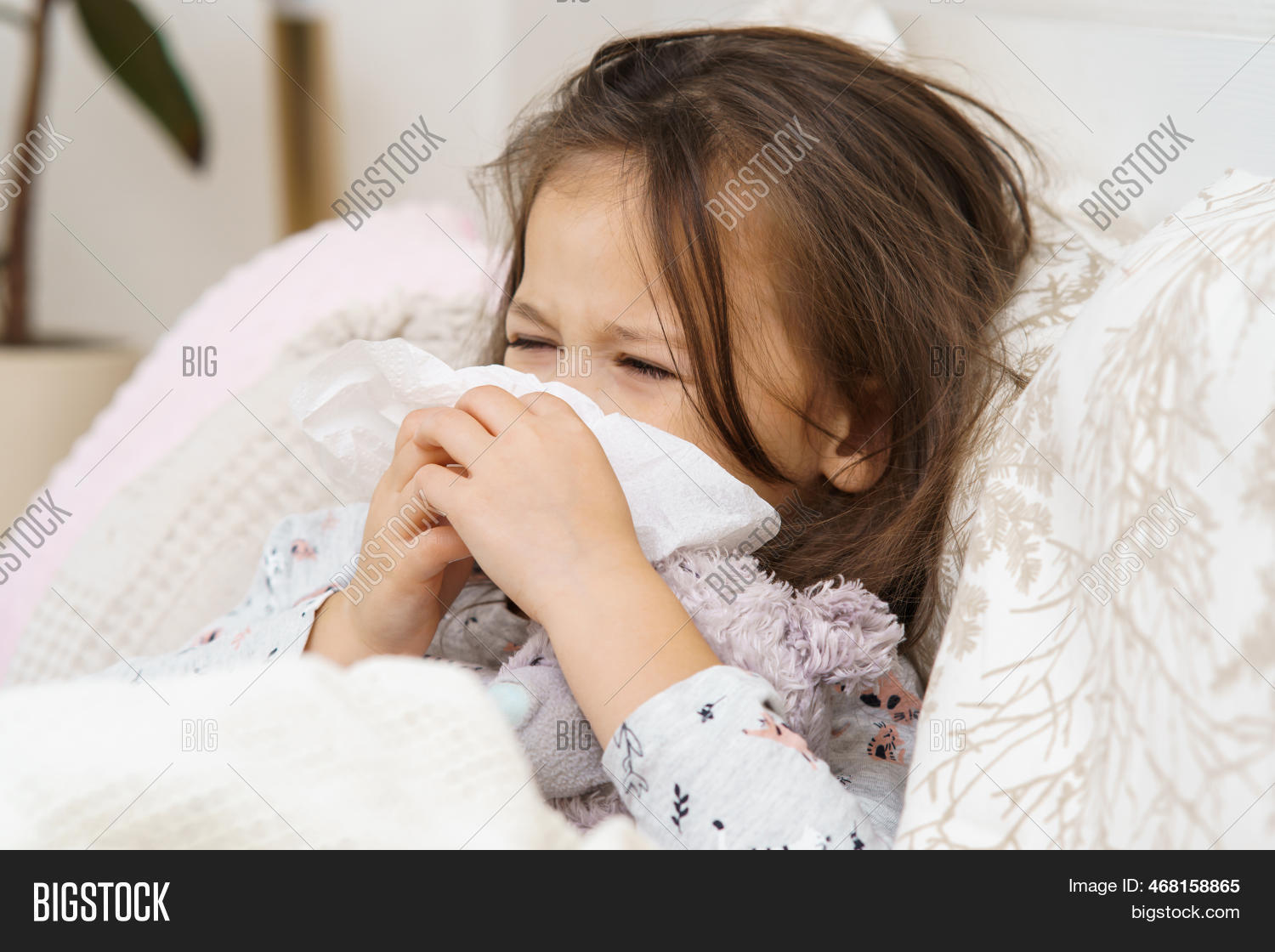 Little Girl Closed Image & Photo (Free Trial) | Bigstock