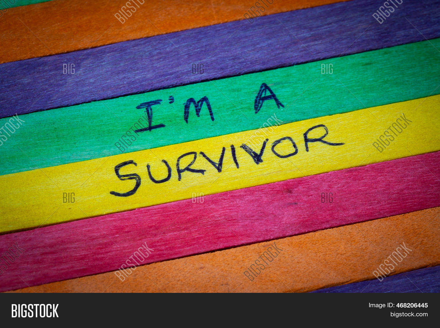 Survivor Hand Written Image & Photo (Free Trial) | Bigstock