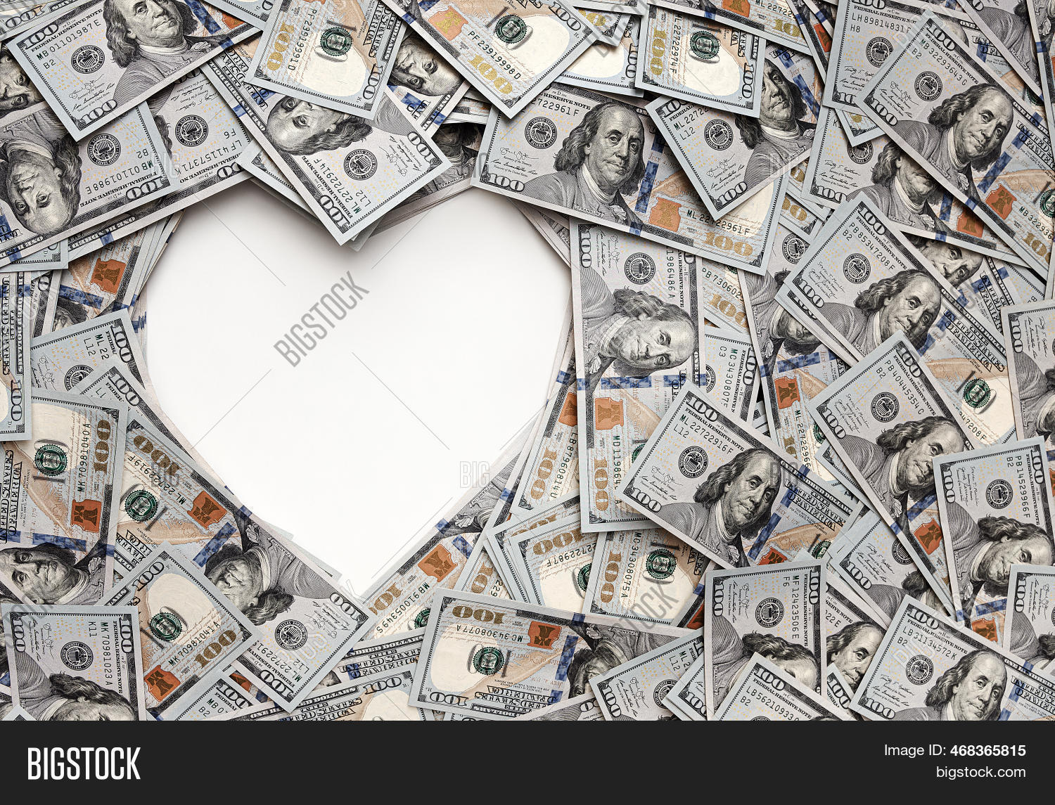 Dollar Bills Shape Image & Photo (Free Trial) | Bigstock