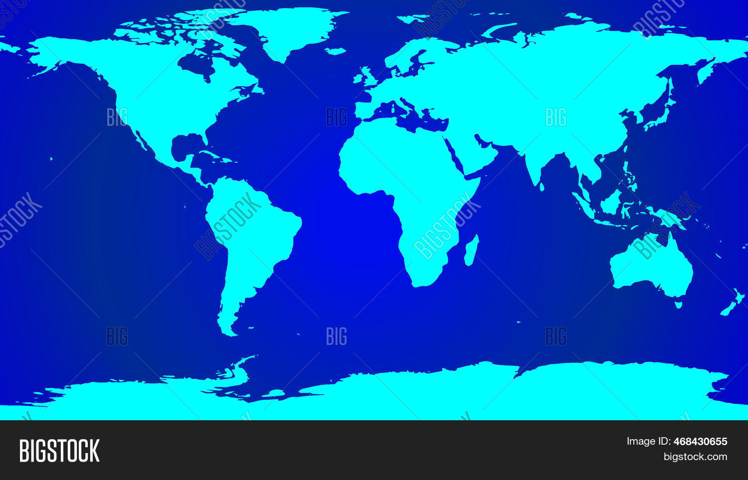 World Map World Ocean Image & Photo (Free Trial) | Bigstock