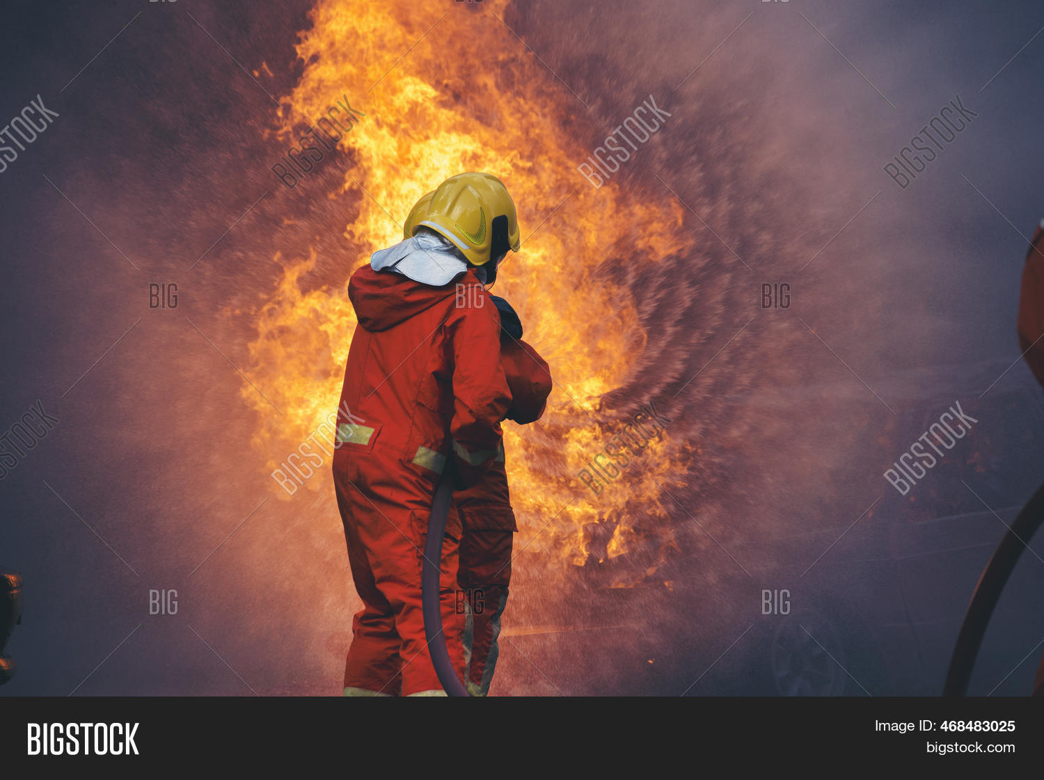 Firefighter Rescue Image & Photo (Free Trial) | Bigstock