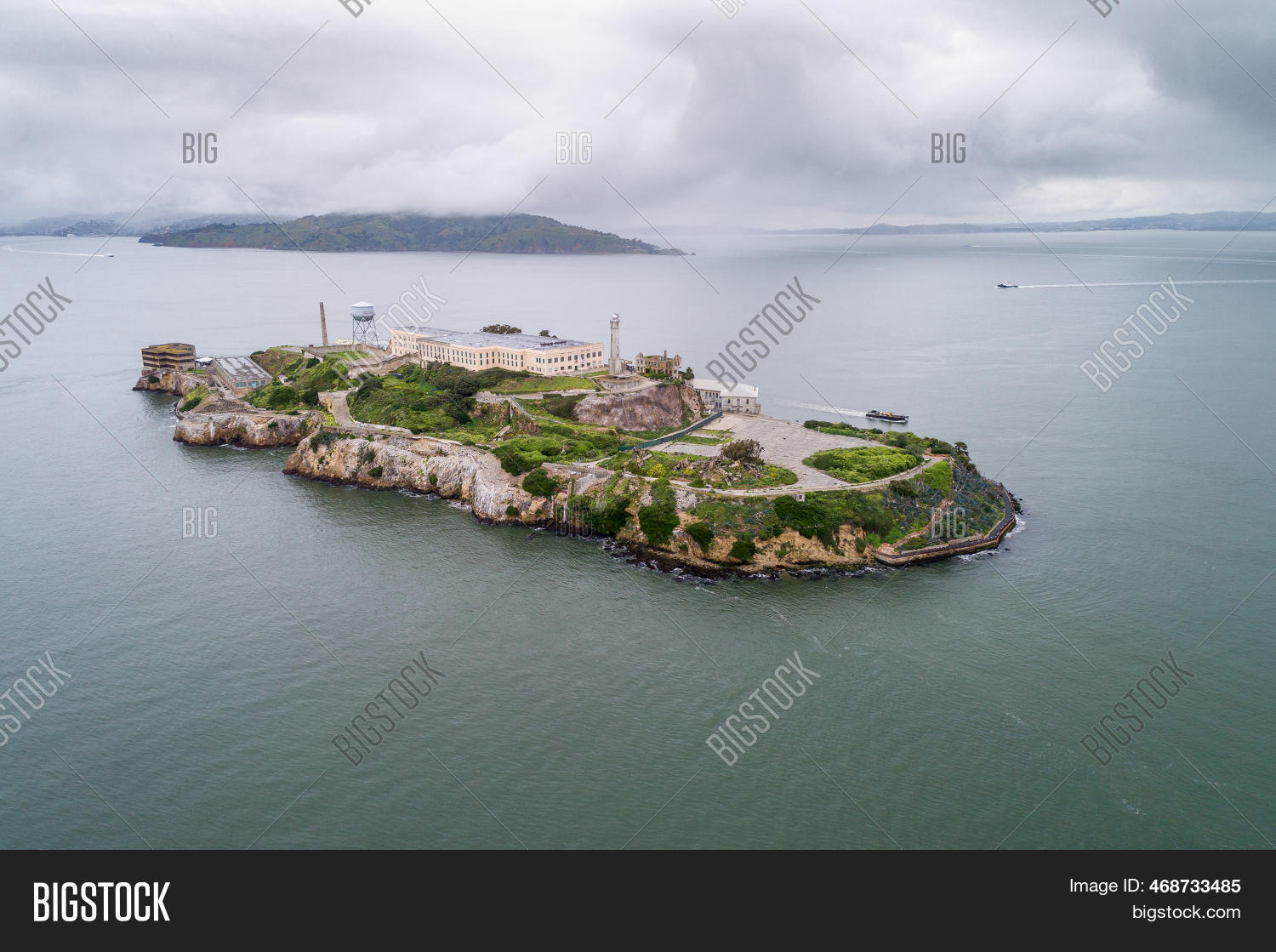 Aerial View Alcatraz Image & Photo (Free Trial) | Bigstock