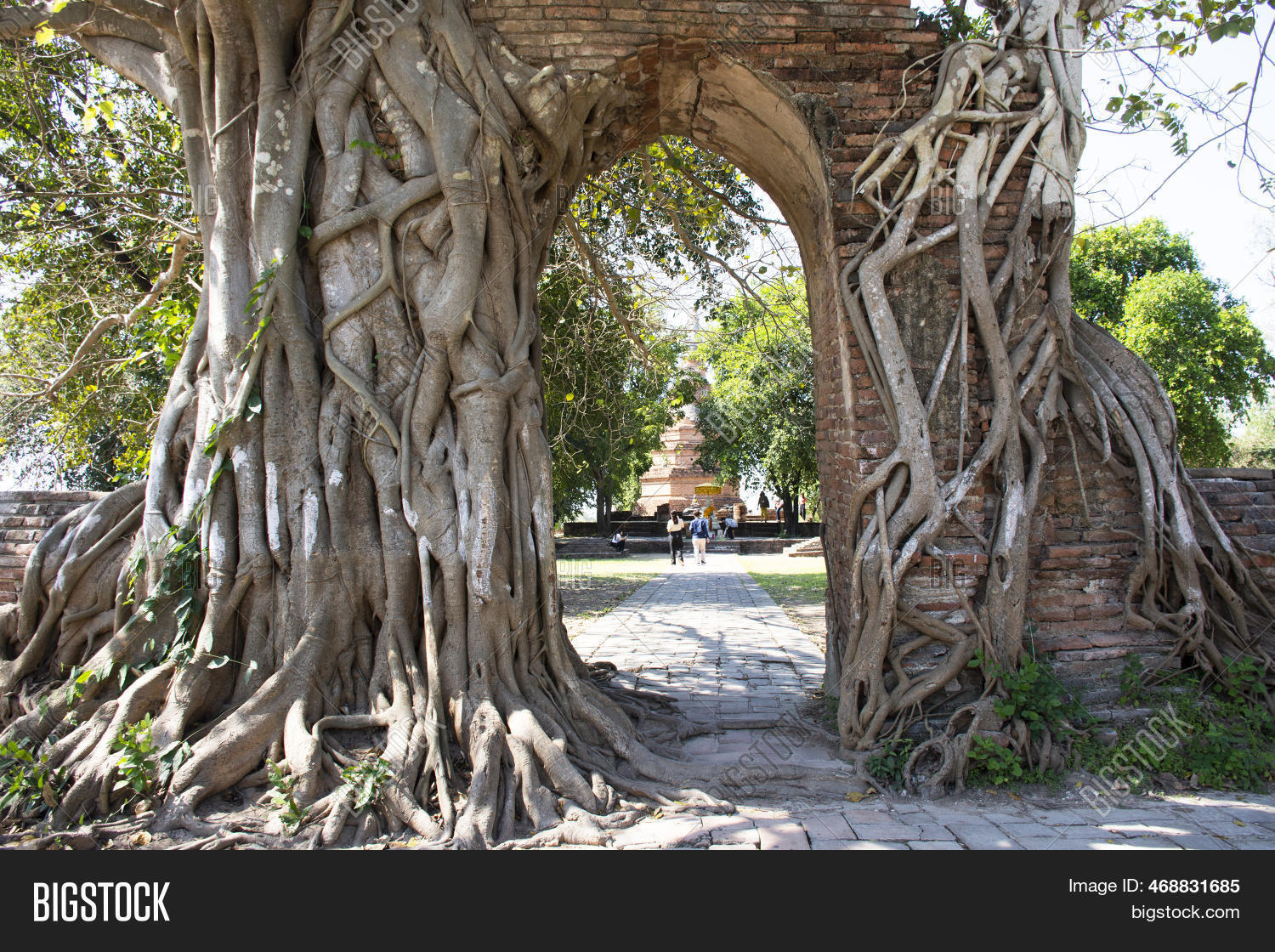 Ancient Ruins Gate Image & Photo (Free Trial) | Bigstock
