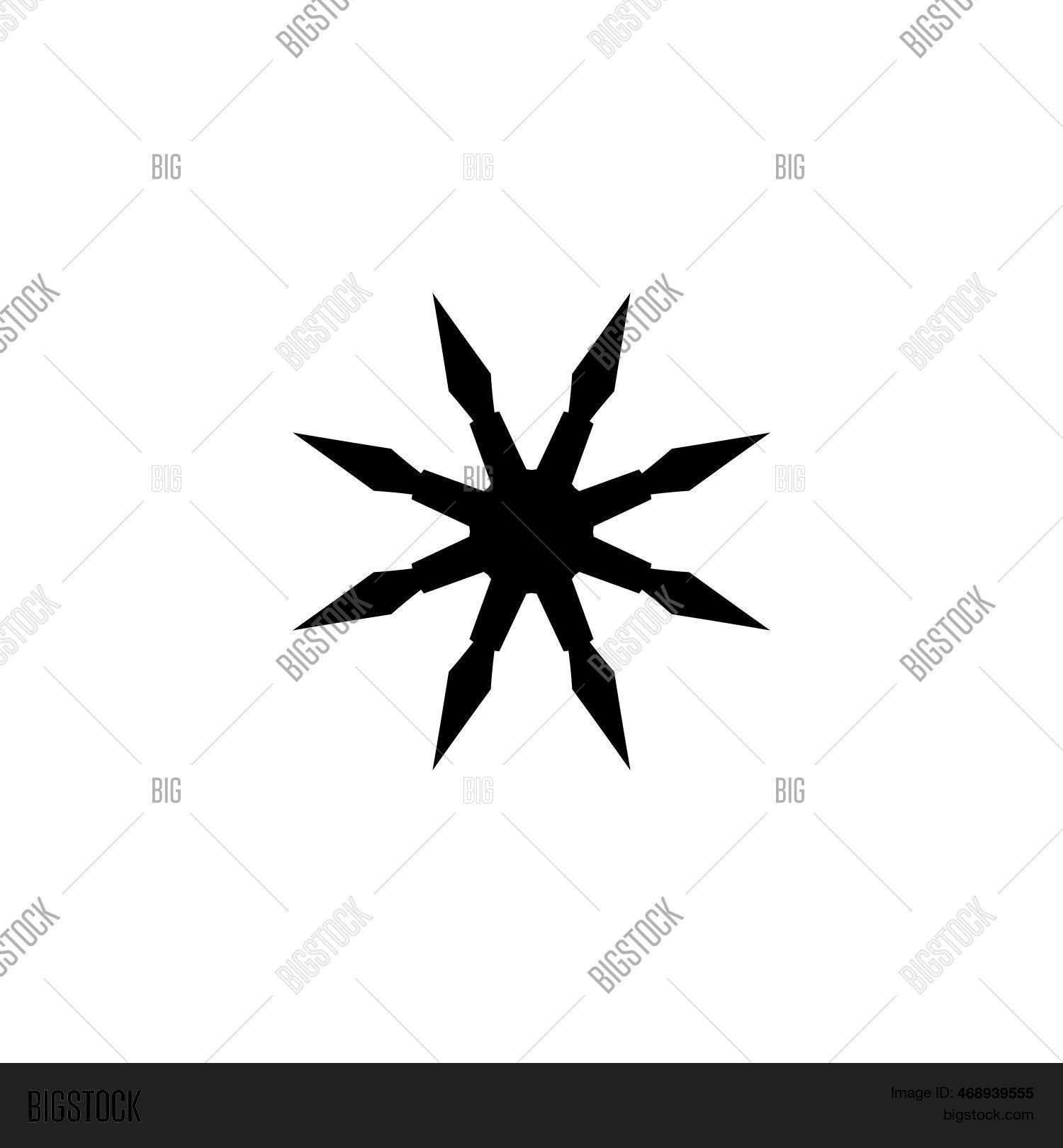 Eight Pointed Star Vector & Photo (Free Trial) | Bigstock