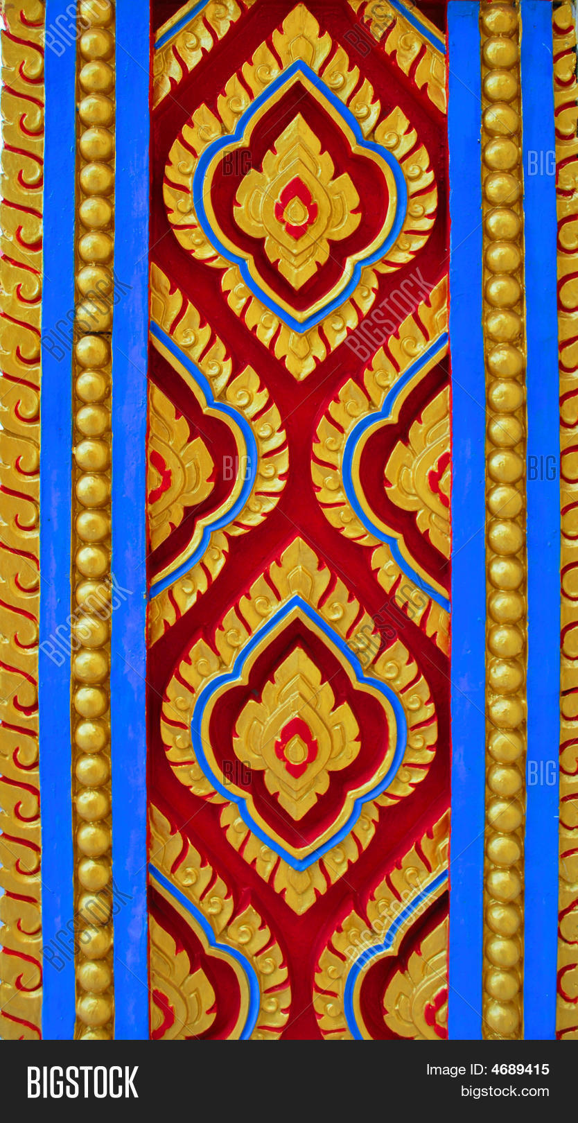 Thai Buddhist Pattern Image & Photo (Free Trial) | Bigstock