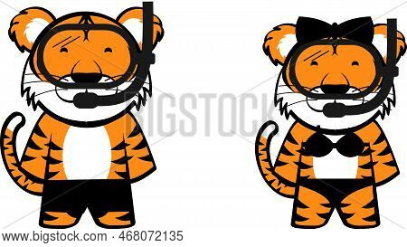 Cute Chibi Tiger Vector & Photo (Free Trial) | Bigstock