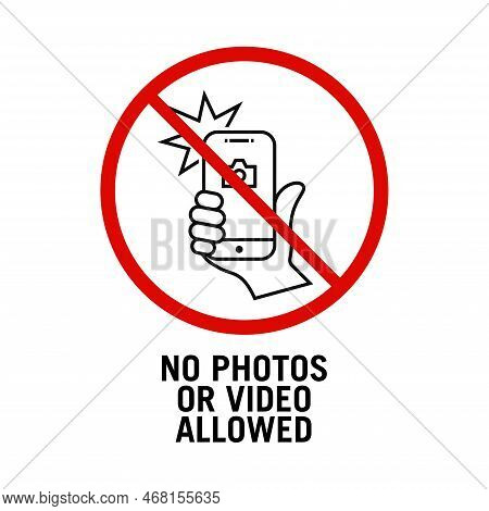 No Photos Video Vector & Photo (Free Trial) | Bigstock