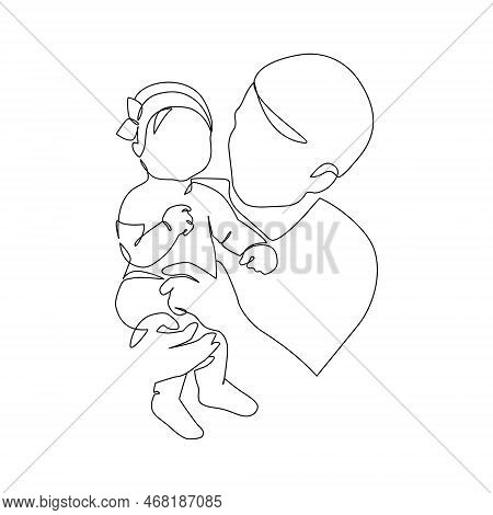 Father Little Kid Vector & Photo (Free Trial) | Bigstock
