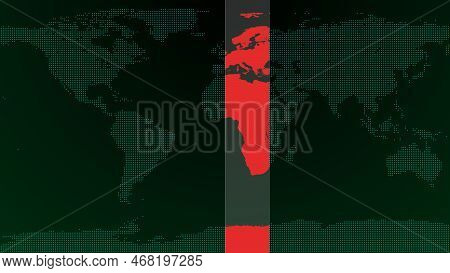 World Map Grid Line. Image & Photo (Free Trial) | Bigstock
