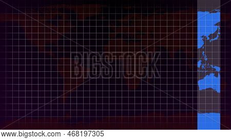 World Map Grid Line. Image & Photo (Free Trial) | Bigstock