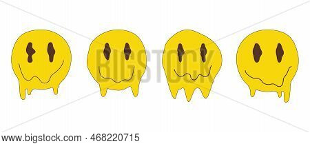 Set Psychedelic Vector & Photo (Free Trial) | Bigstock