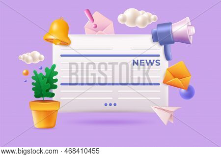 3d Information. News Vector & Photo (Free Trial) | Bigstock