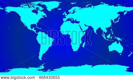 World Map World Ocean Image & Photo (Free Trial) | Bigstock