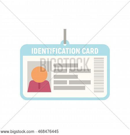 Id Card Name Icon Vector & Photo (Free Trial) | Bigstock