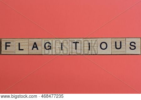 Text Word Flagitious Image & Photo (Free Trial) | Bigstock