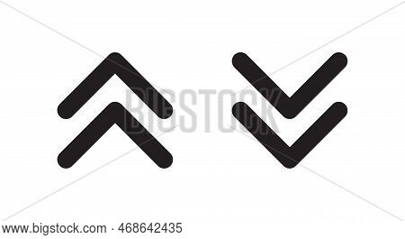 Double Down Arrow Image