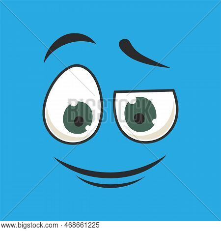 Emoticon Confident Vector & Photo (Free Trial) | Bigstock