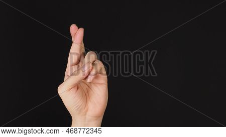 Good Luck Hand Sign On Image & Photo (Free Trial) | Bigstock