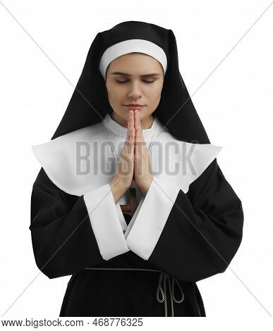 Nun Clasped Hands Image & Photo (Free Trial) | Bigstock