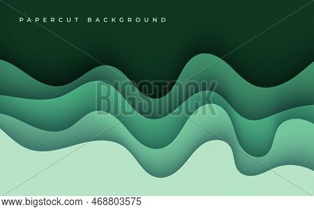 Multi Layers Green Vector & Photo (Free Trial) | Bigstock