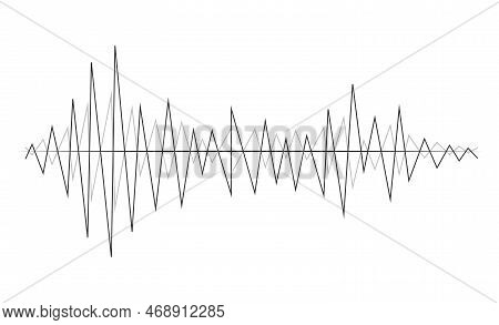 Sound Wave Line Graph Image & Photo (Free Trial) | Bigstock