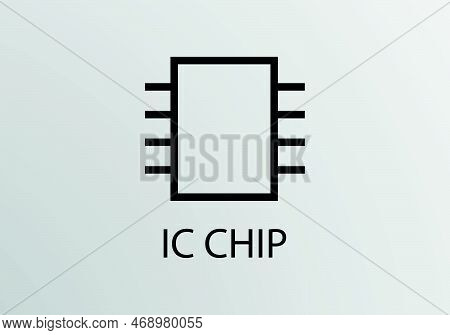 Ic Chip Symbol, Vector & Photo (Free Trial) | Bigstock