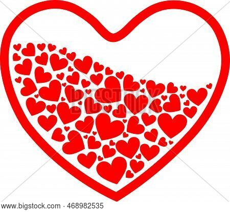 Red Heart Red Hearts Vector & Photo (Free Trial) | Bigstock
