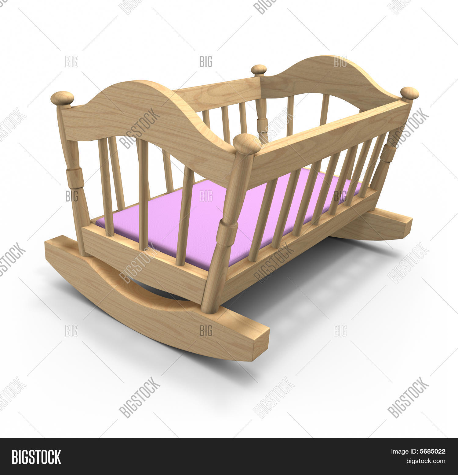 Wooden Cradle Image & Photo (Free Trial) | Bigstock