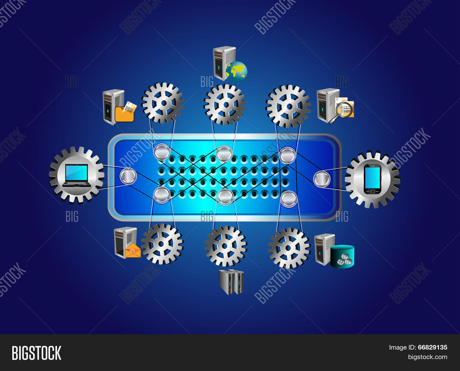 Enterprise Service Vector & Photo (Free Trial) | Bigstock