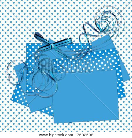 Blue Sheets Bow Polka Image & Photo (Free Trial) | Bigstock