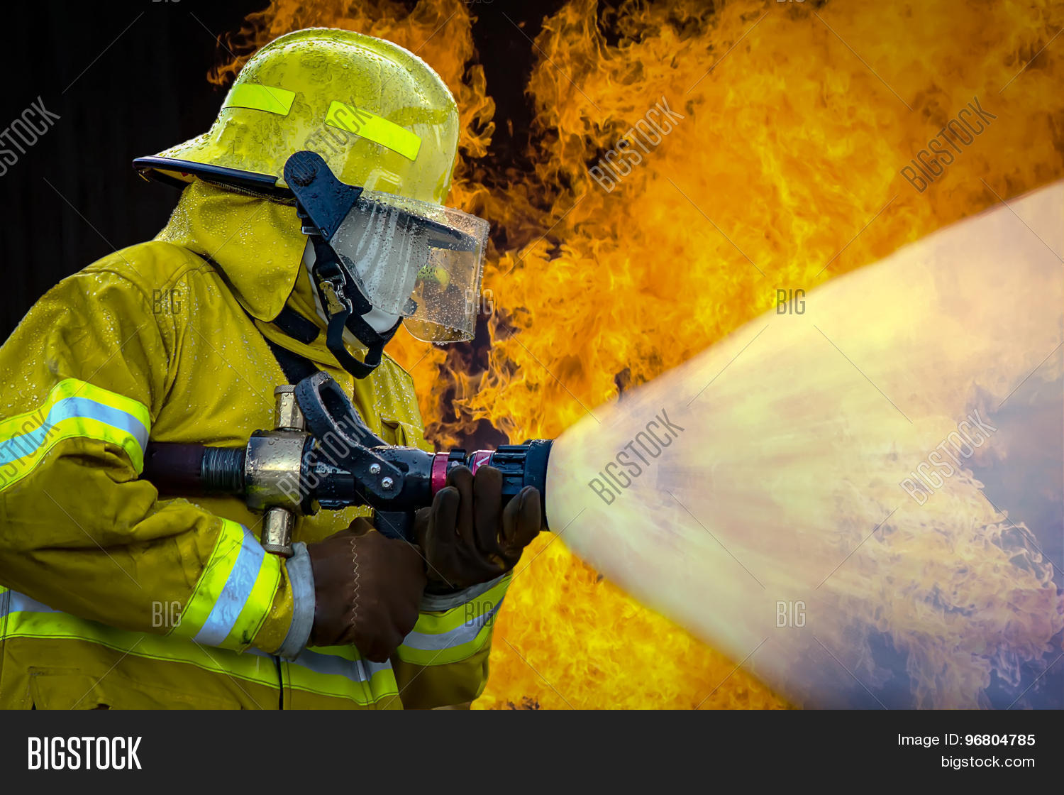 Firefighters Training Image & Photo (Free Trial) | Bigstock