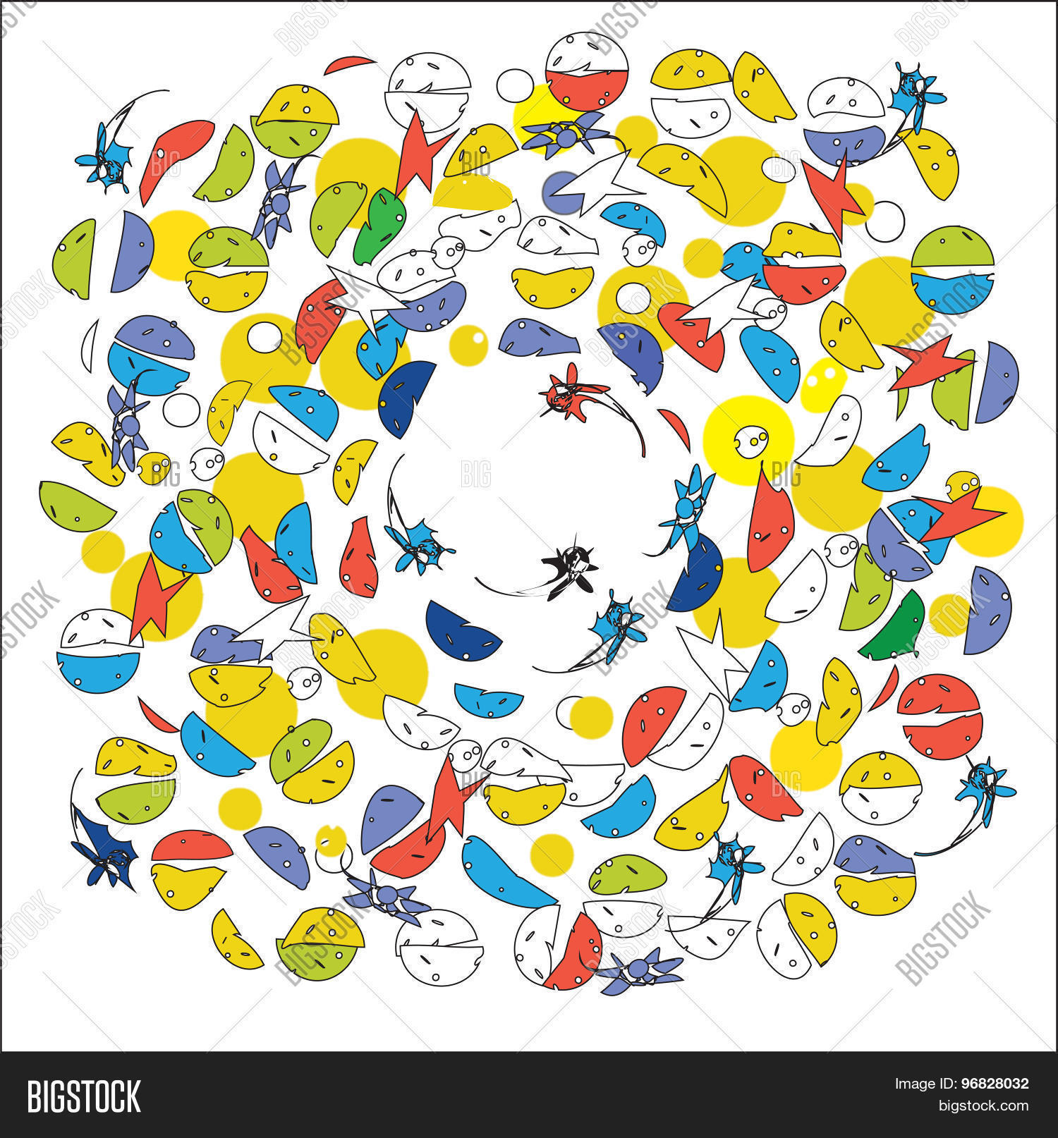 Rotating Shapes Vector & Photo (Free Trial) | Bigstock