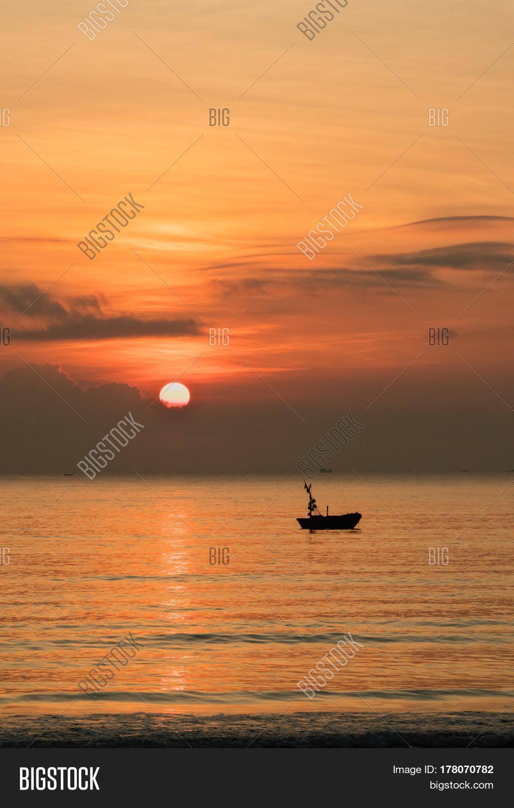 Fiery Orange Morning Image & Photo (Free Trial) | Bigstock