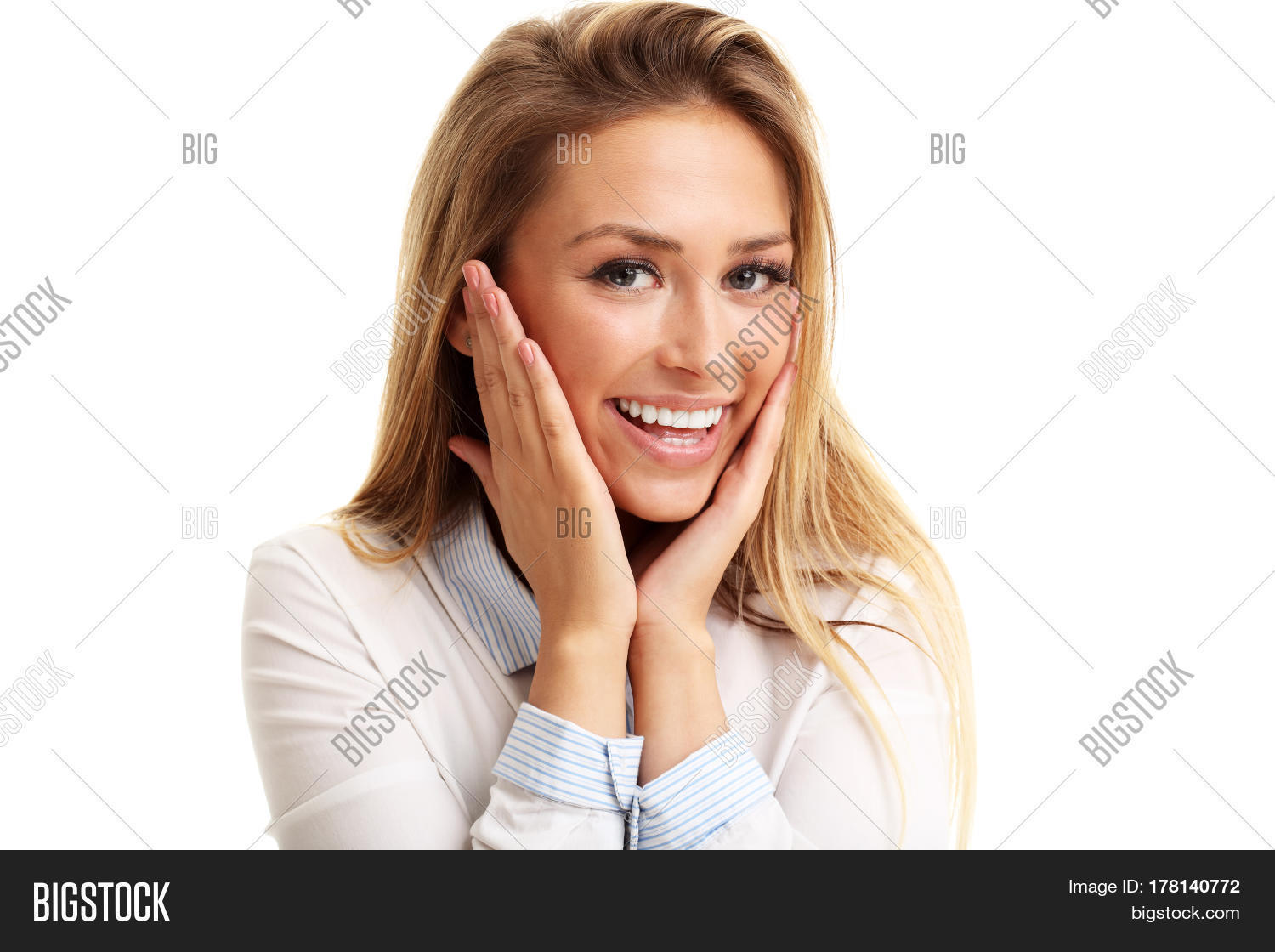 Portrait Happy Woman Image & Photo (Free Trial) | Bigstock