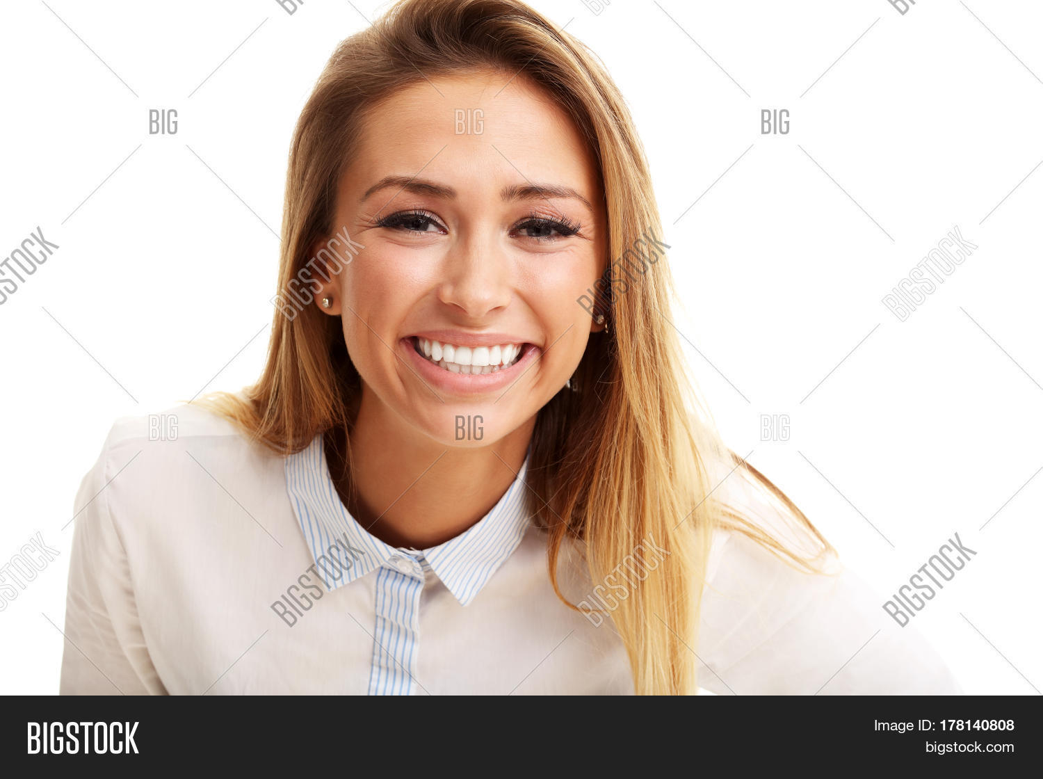 Portrait Happy Woman Image & Photo (Free Trial) | Bigstock