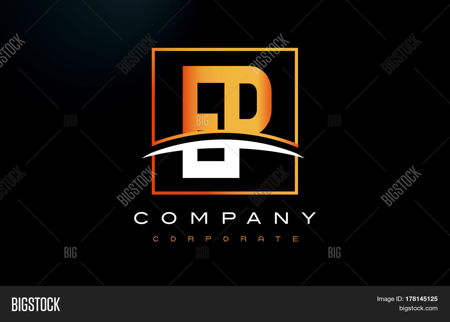 Ep E P Golden Letter Vector & Photo (Free Trial) | Bigstock