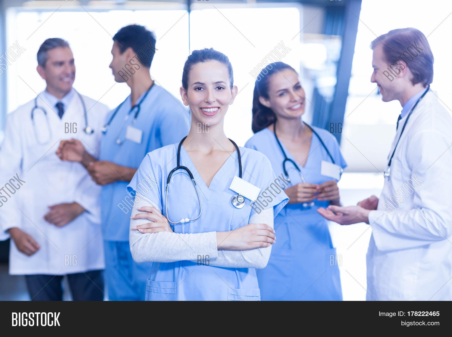Female Doctor Standing Image & Photo (Free Trial) | Bigstock