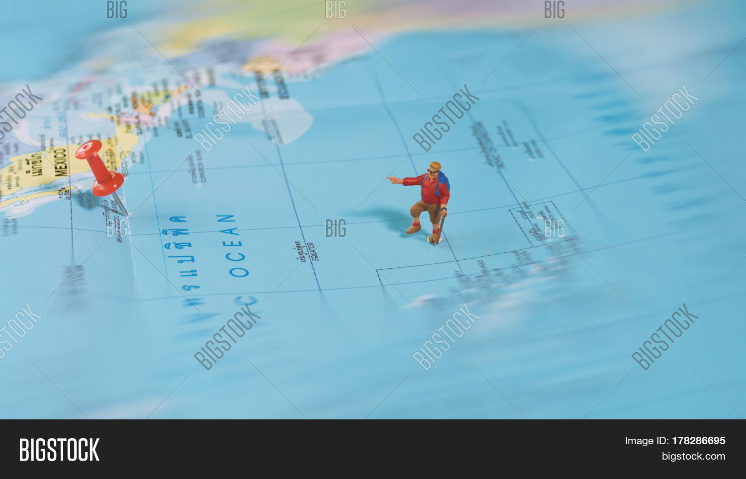 Traveler Miniature Image & Photo (Free Trial) | Bigstock