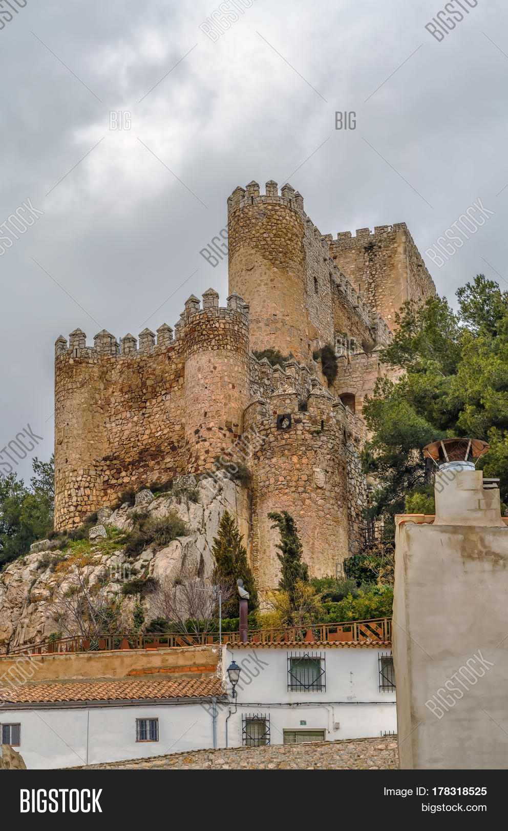 Castle Almansa One Image & Photo (Free Trial) | Bigstock