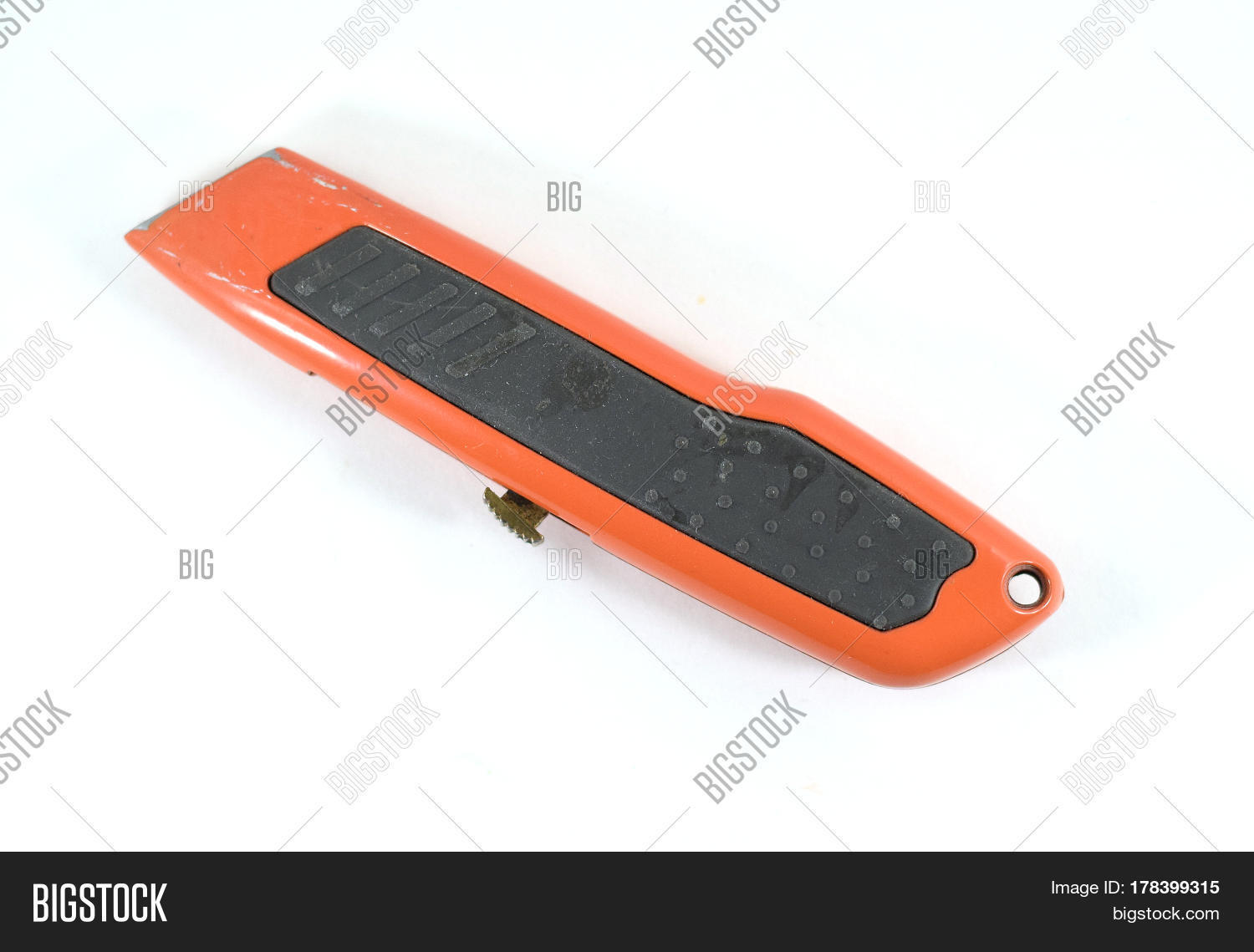 Orange Box Cutter Image & Photo (Free Trial) | Bigstock