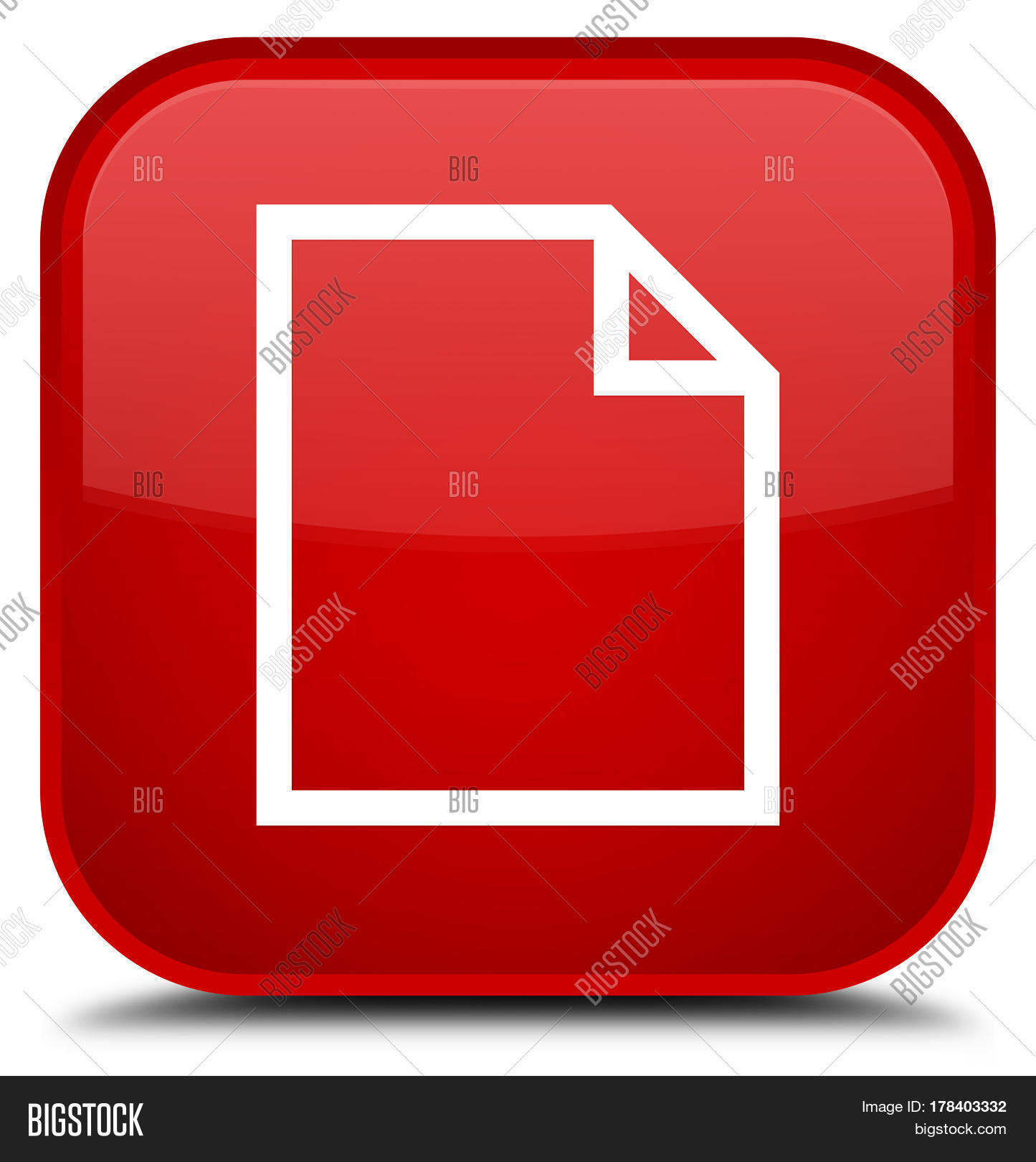 Blank Page Icon Image & Photo (Free Trial) | Bigstock