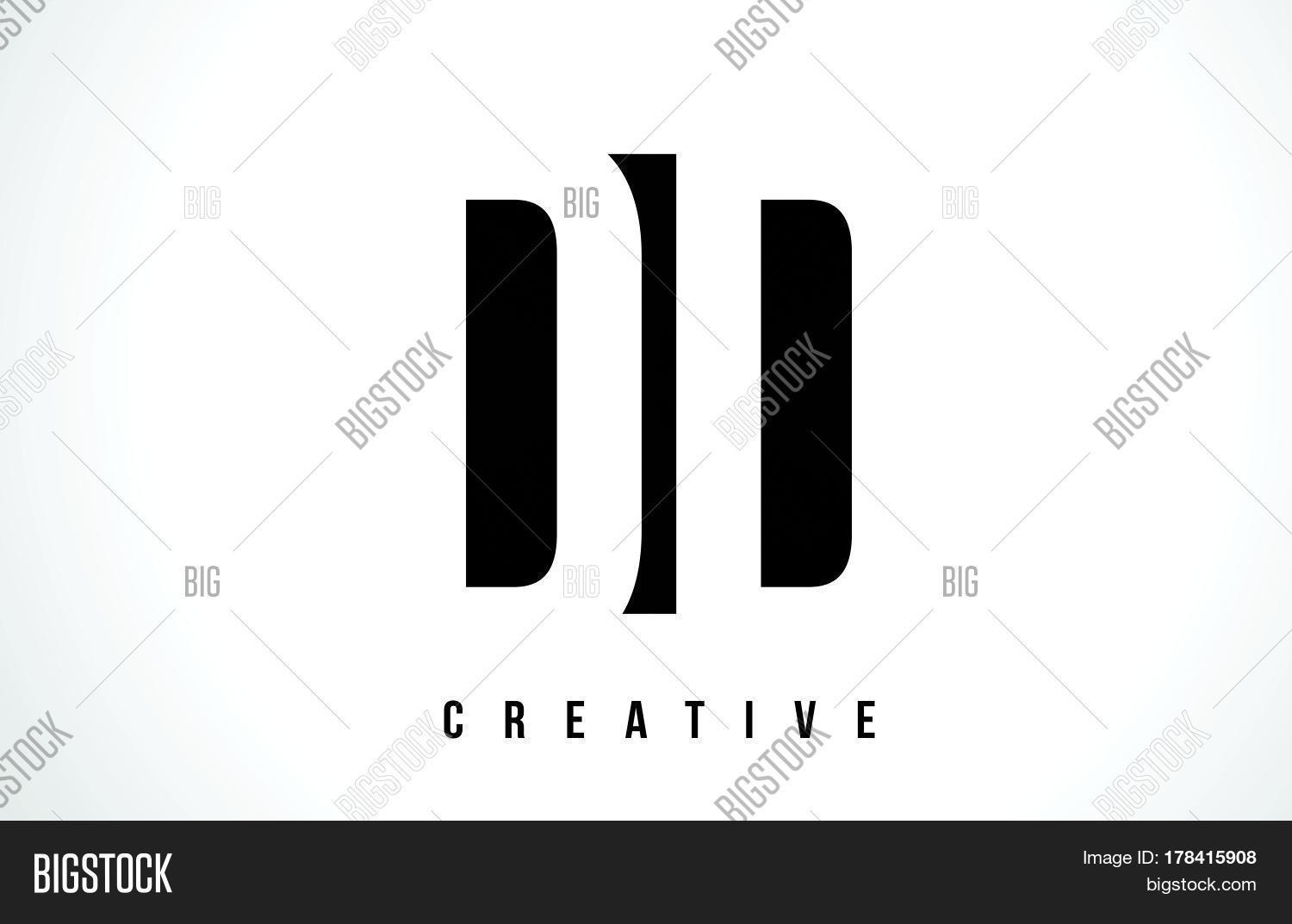 Dd D D White Letter Vector & Photo (Free Trial) | Bigstock