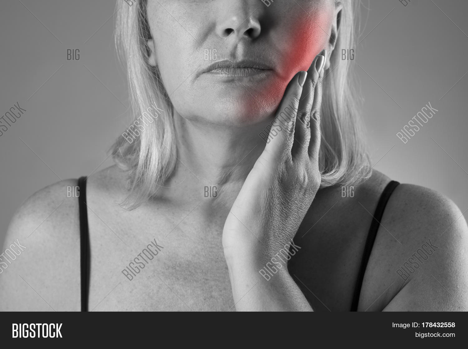 Aged Woman Toothache Image & Photo (Free Trial) | Bigstock