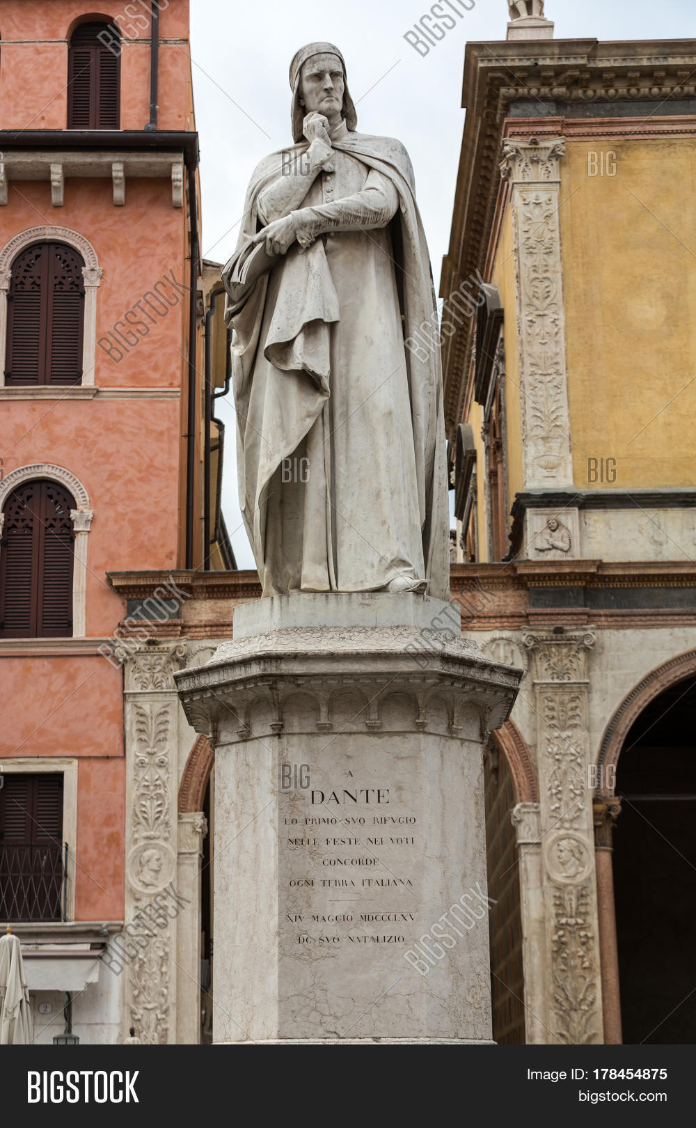 Dante Alighieri Statue Image & Photo (Free Trial) | Bigstock