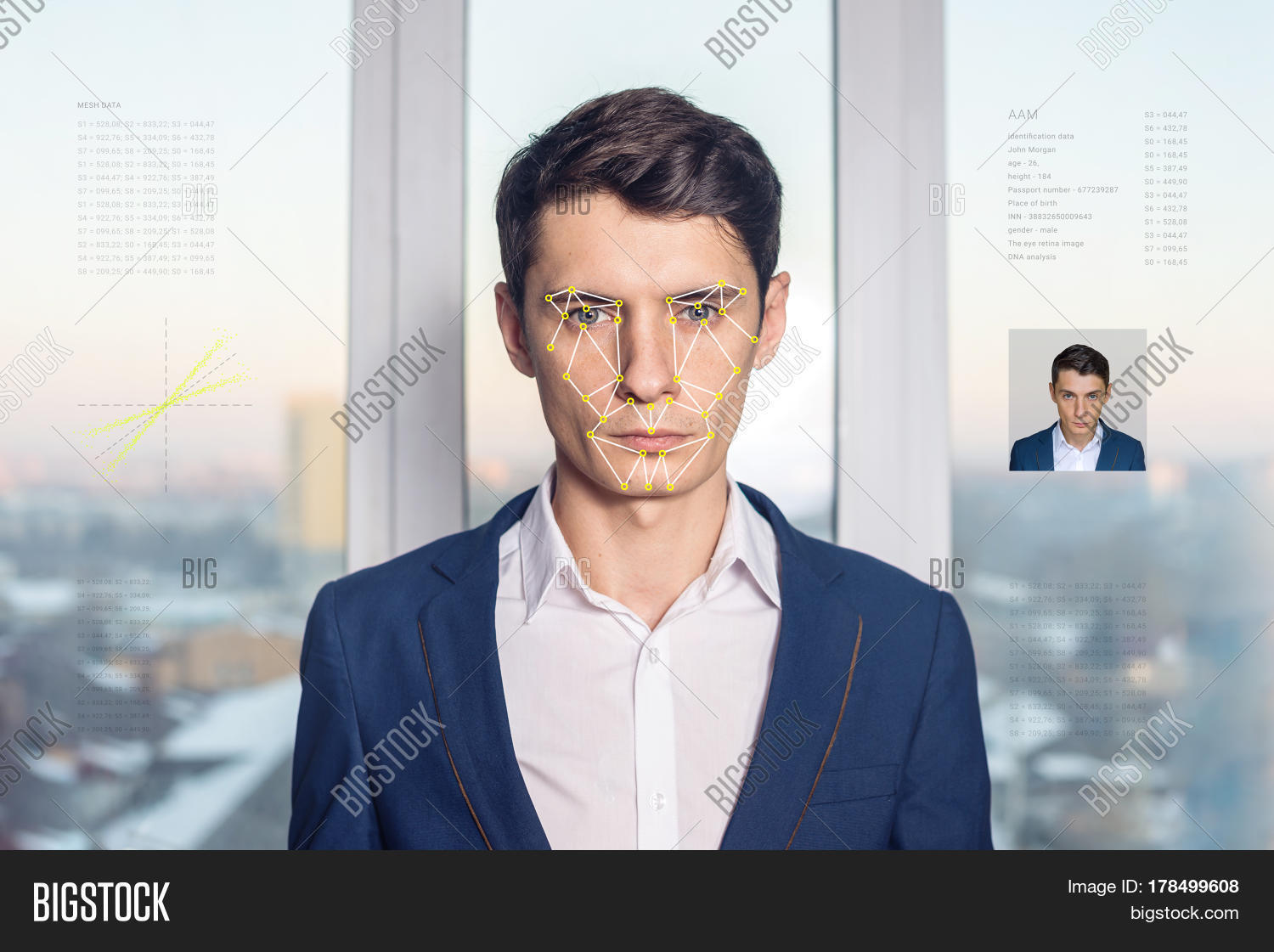Recognition Male Face Image & Photo (Free Trial) | Bigstock