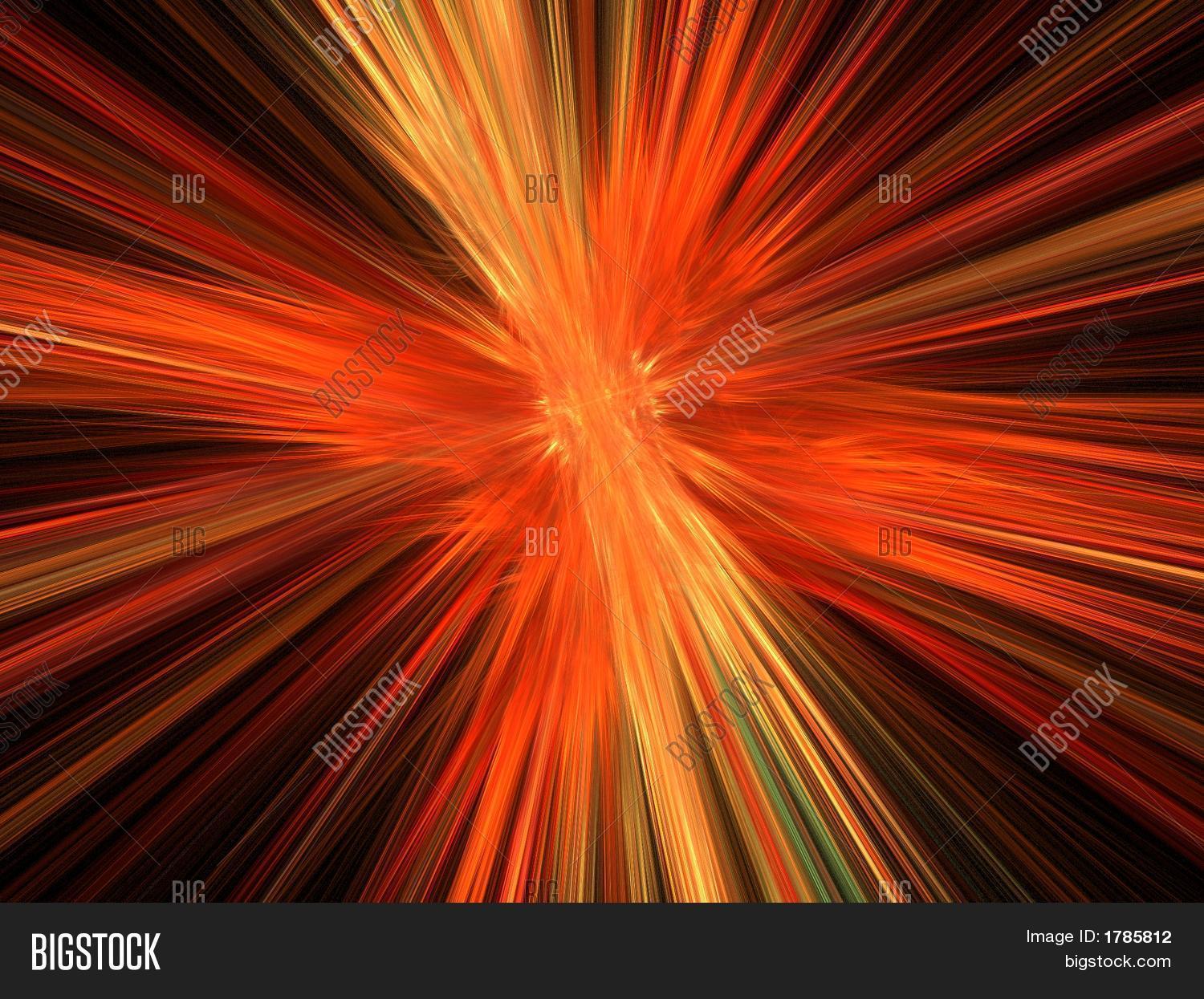 Orange Fire Explosion Image & Photo (Free Trial) | Bigstock